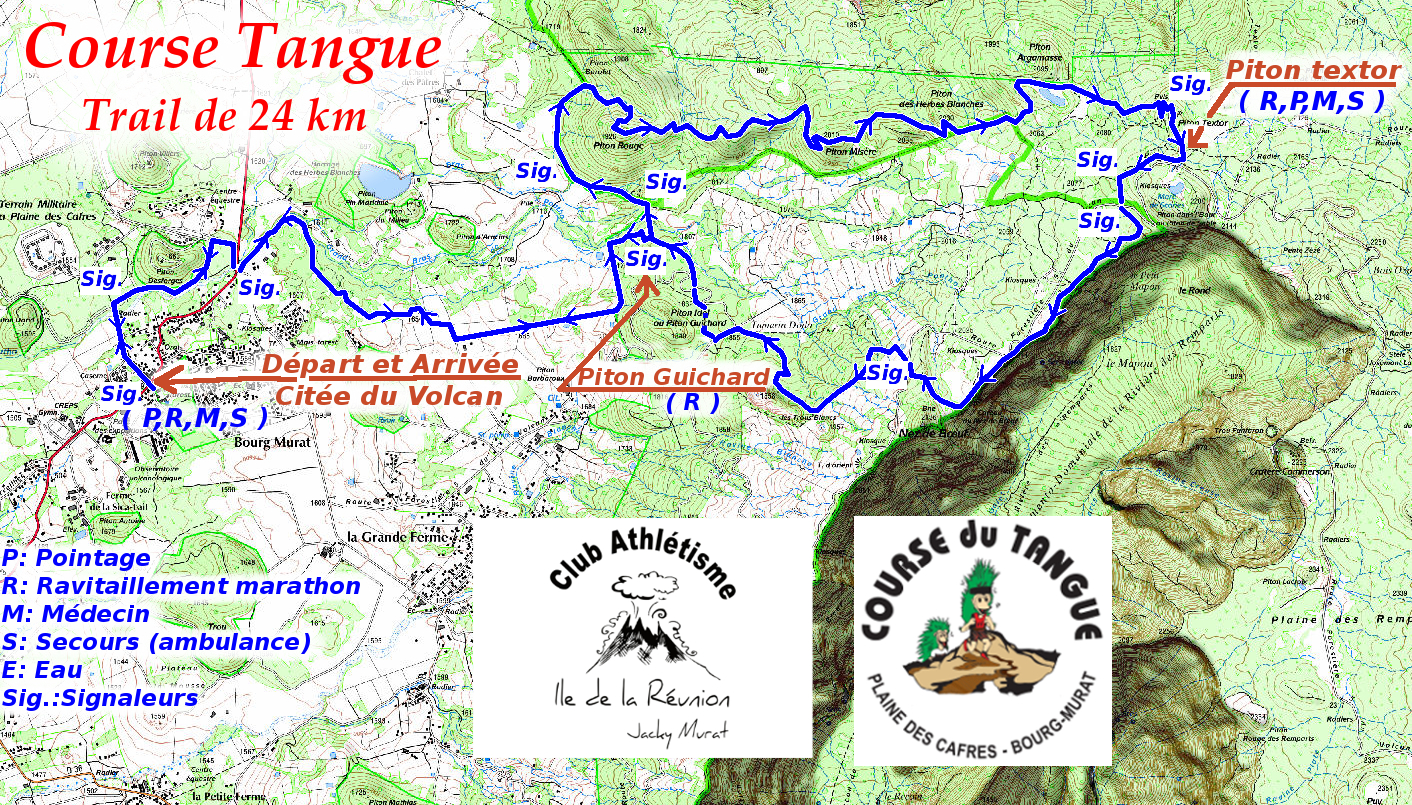 Trail tangue - AAJM - Courses - Sport PRO Réunion - Partenaire de vos ...